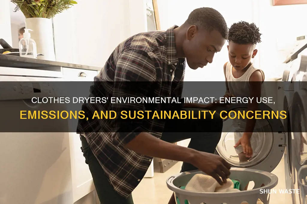 Clothes Dryers' Environmental Impact: Energy Use, Emissions, And ...