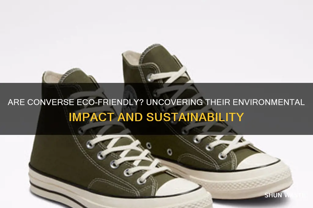 Are Converse Eco-Friendly? Uncovering Their Environmental Impact And ...
