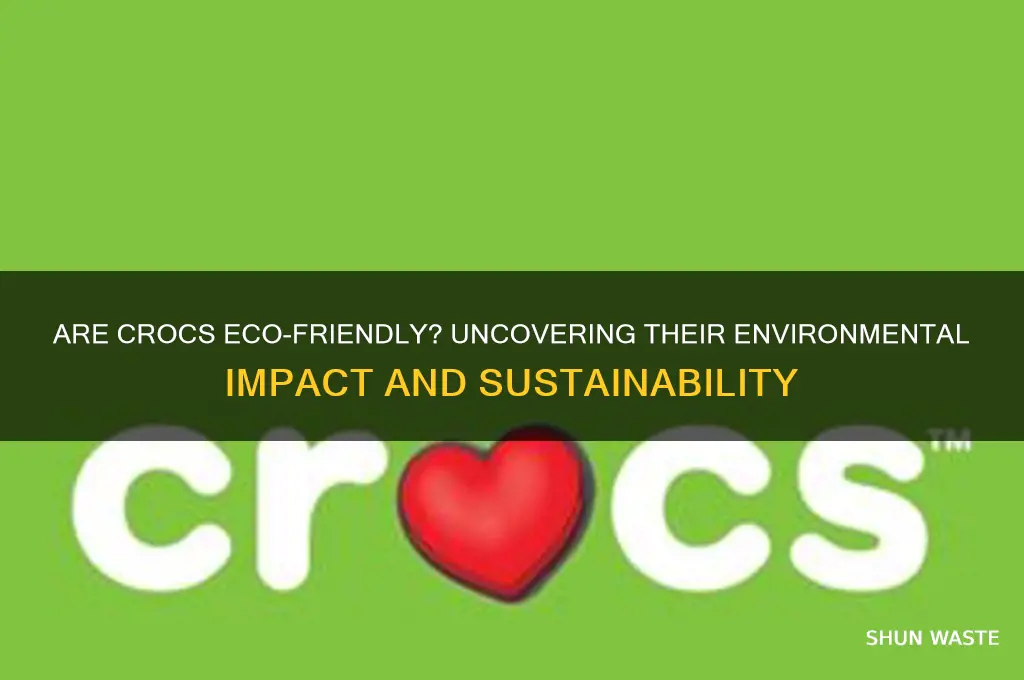 Are Crocs Eco-Friendly? Uncovering Their Environmental Impact And ...