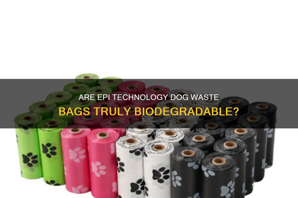 Are Epi Technology Dog Waste Bags Truly Biodegradable? | ShunWaste