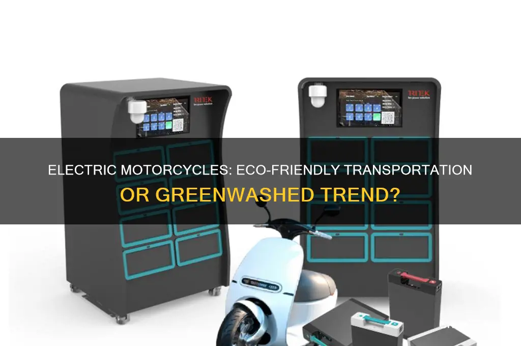Electric Motorcycles: Eco-Friendly Transportation Or Greenwashed Trend ...