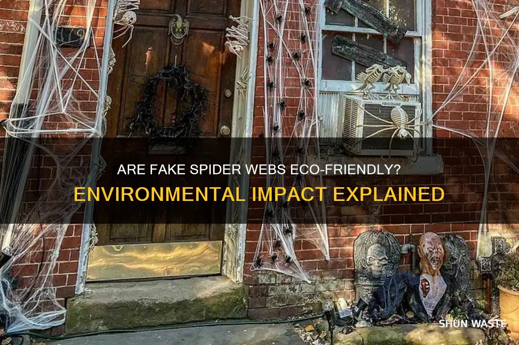 Are Fake Spider Webs Eco-Friendly? Environmental Impact Explained ...
