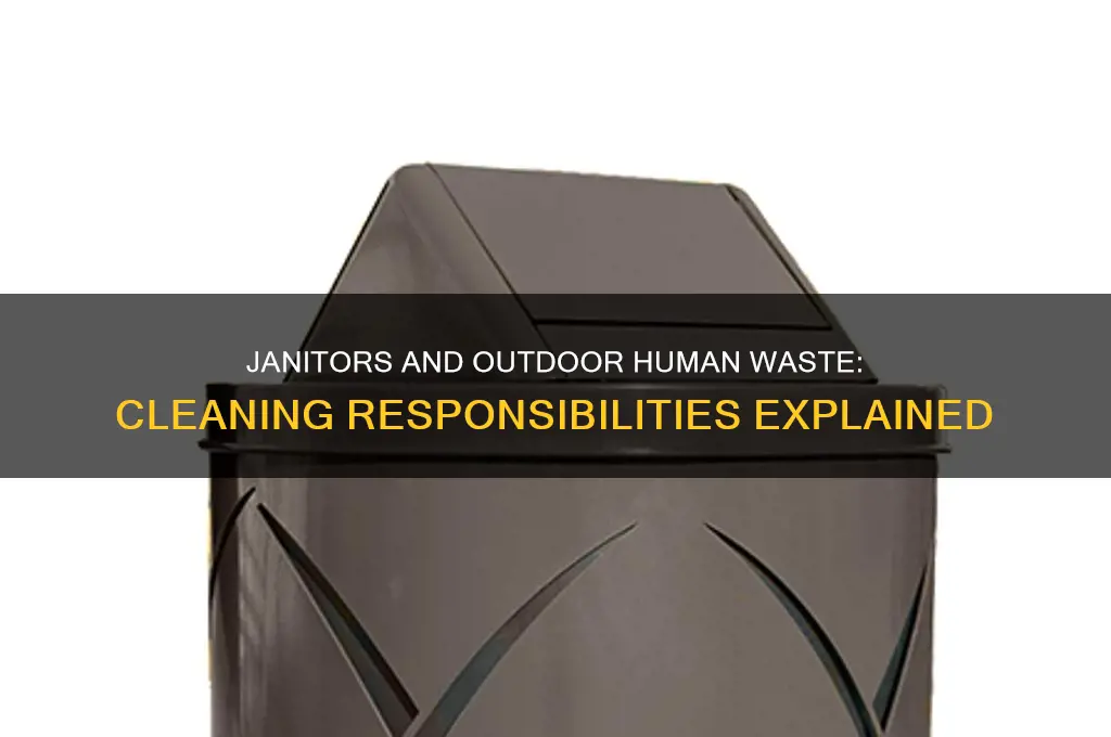 Janitors And Outdoor Human Waste: Cleaning Responsibilities Explained ...