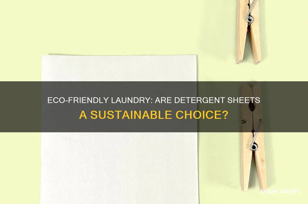 Eco-Friendly Laundry: Are Detergent Sheets A Sustainable Choice ...