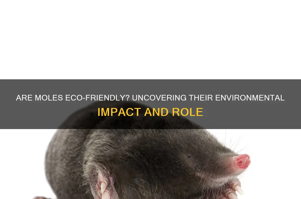 Are Moles Eco-Friendly? Uncovering Their Environmental Impact And Role ...