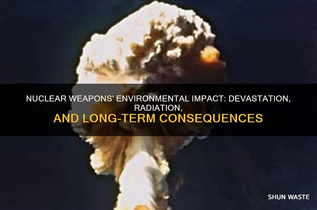 Nuclear Weapons' Environmental Impact: Devastation, Radiation, And Long ...