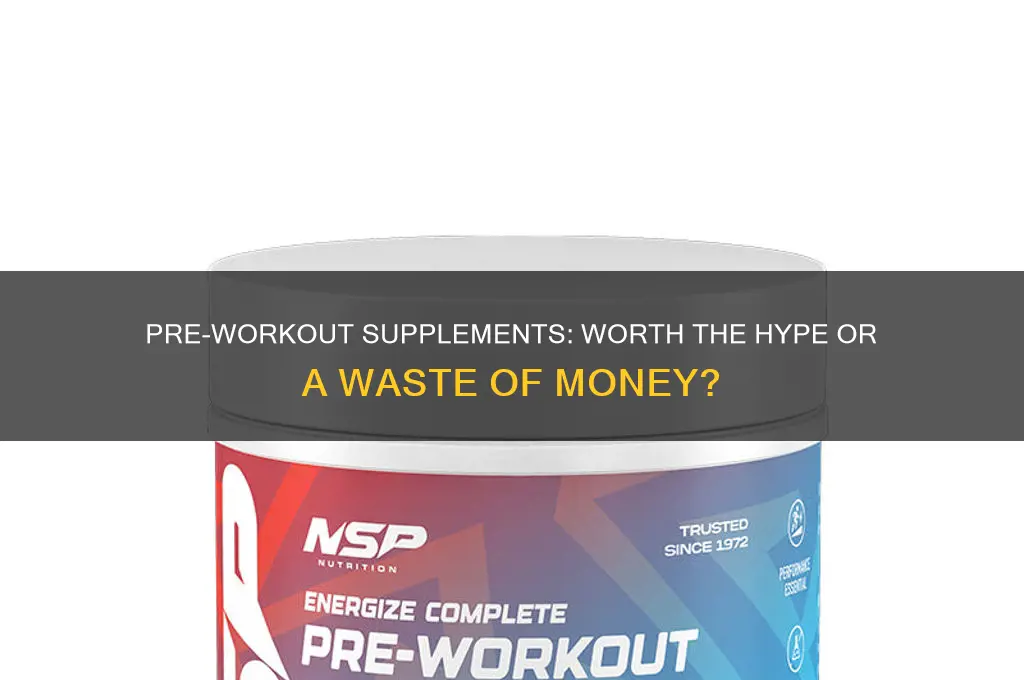 Pre-Workout Supplements: Worth The Hype Or A Waste Of Money? | ShunWaste