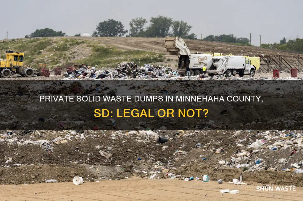 Private Solid Waste Dumps In Minnehaha County, Sd: Legal Or Not ...