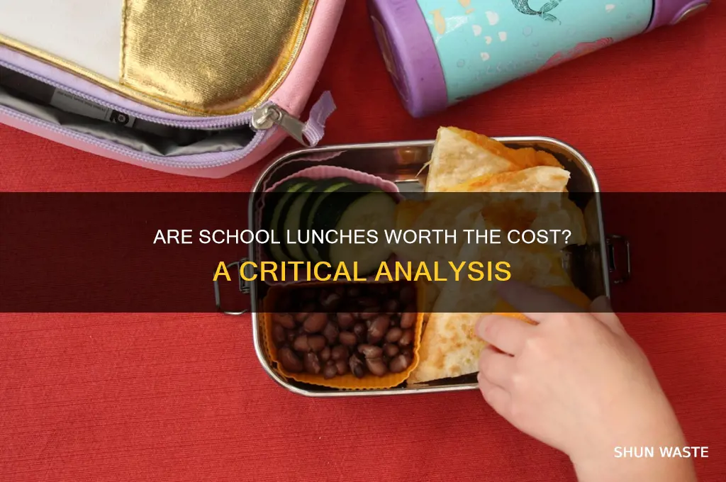 Are School Lunches Worth The Cost? A Critical Analysis | ShunWaste