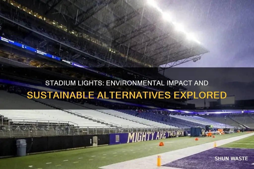 Stadium Lights: Environmental Impact And Sustainable Alternatives ...