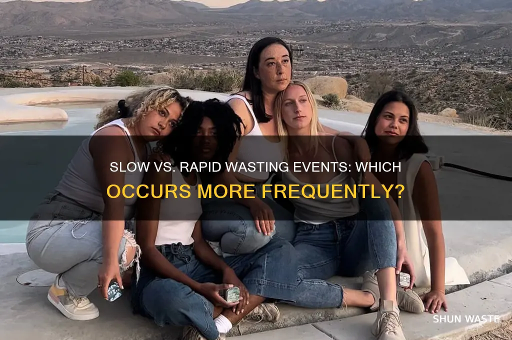 Slow Vs. Rapid Wasting Events: Which Occurs More Frequently? | ShunWaste