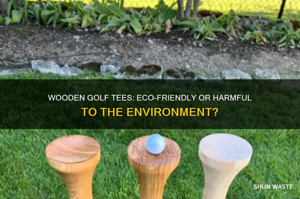 Wooden Golf Tees: Eco-Friendly Or Harmful To The Environment? | ShunWaste