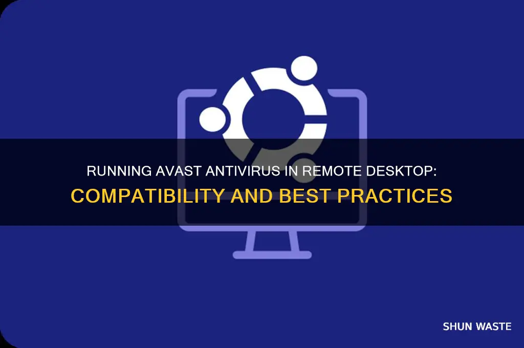 Running Avast Antivirus In Remote Desktop: Compatibility And Best ...