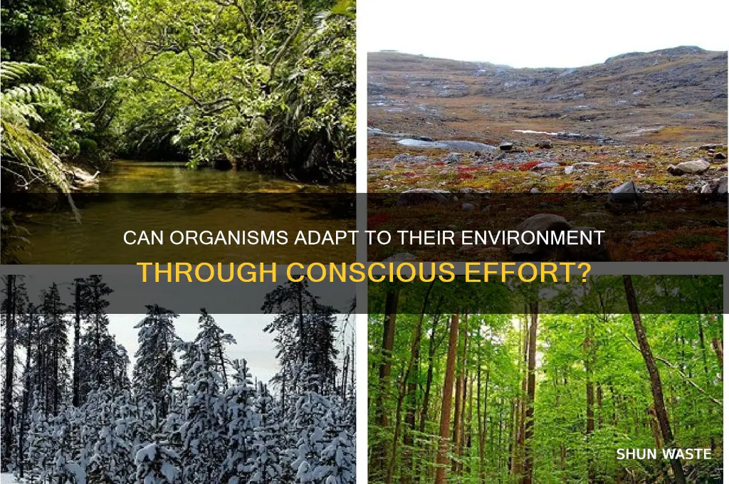 Can Organisms Adapt To Their Environment Through Conscious Effort ...