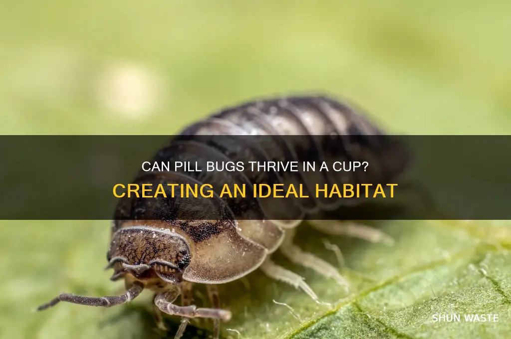 Can Pill Bugs Thrive In A Cup? Creating An Ideal Habitat | ShunWaste