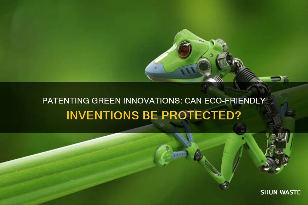 Patenting Green Innovations: Can Eco-Friendly Inventions Be Protected ...