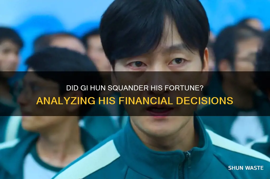 Did Gi Hun Squander His Fortune? Analyzing His Financial Decisions ...