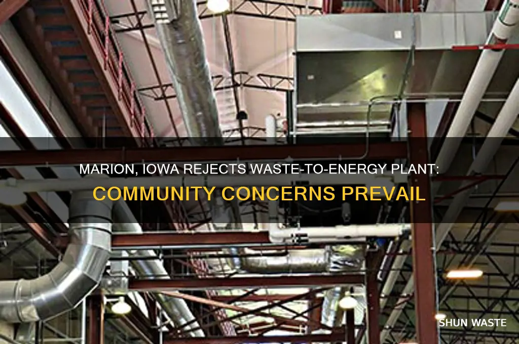 Marion, Iowa Rejects Waste-To-Energy Plant: Community Concerns Prevail ...