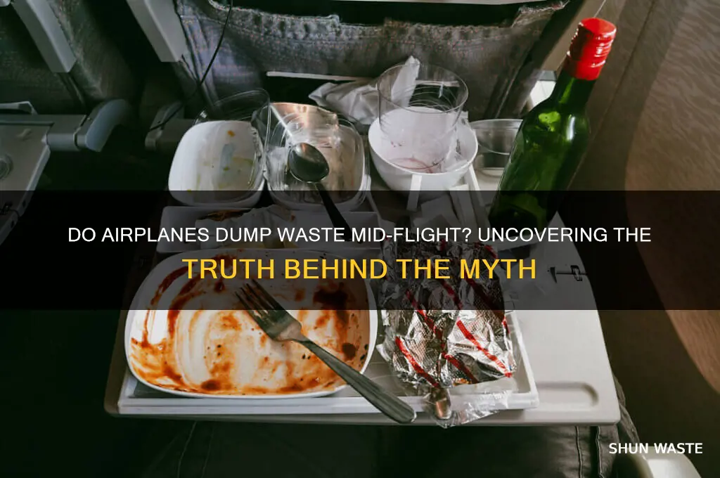 Do Airplanes Dump Waste Mid-Flight? Uncovering The Truth Behind The ...