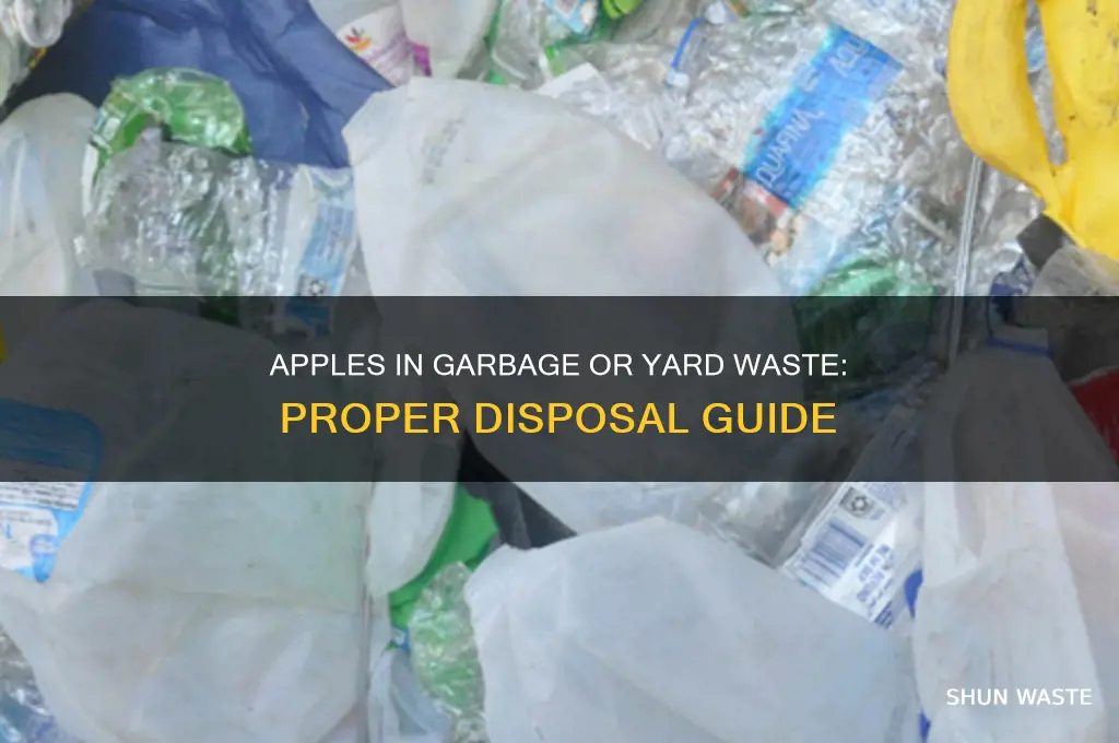 Apples In Garbage Or Yard Waste: Proper Disposal Guide | ShunWaste