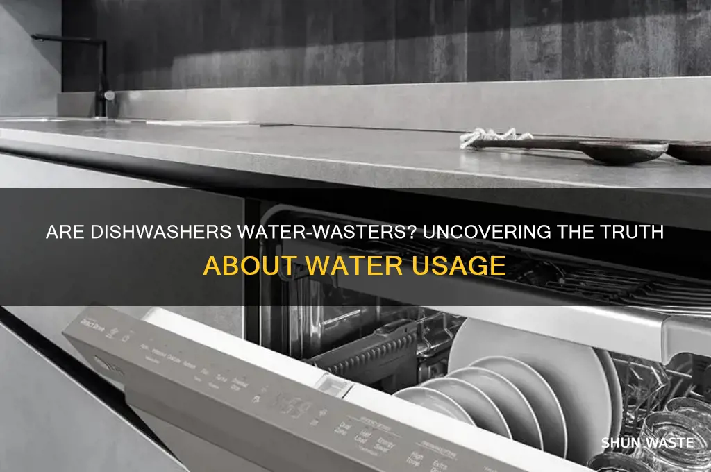 Are Dishwashers Water-Wasters? Uncovering The Truth About Water Usage ...