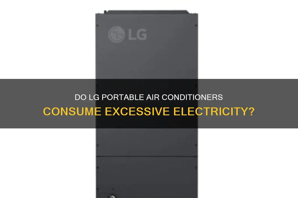 Do Lg Portable Air Conditioners Consume Excessive Electricity? | ShunWaste
