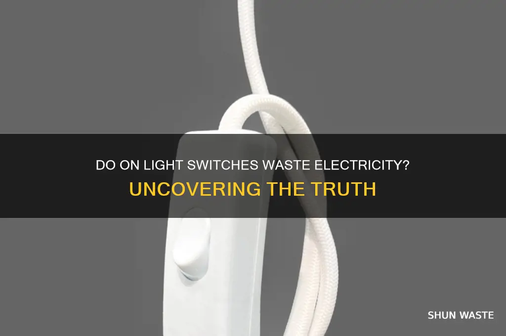 Do On Light Switches Waste Electricity? Uncovering The Truth | ShunWaste