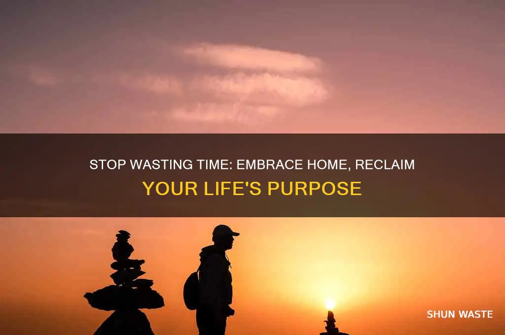 Stop Wasting Time: Embrace Home, Reclaim Your Life's Purpose | ShunWaste