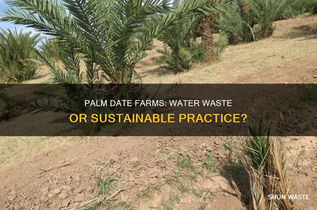 Palm Date Farms: Water Waste Or Sustainable Practice? | ShunWaste