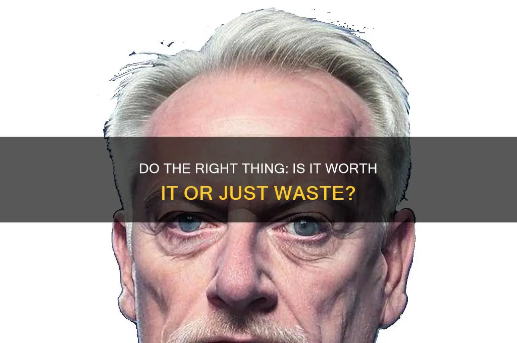 Do The Right Thing: Is It Worth It Or Just Waste? | ShunWaste