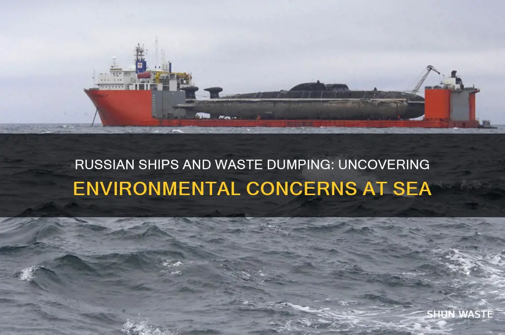 Russian Ships And Waste Dumping: Uncovering Environmental Concerns At ...