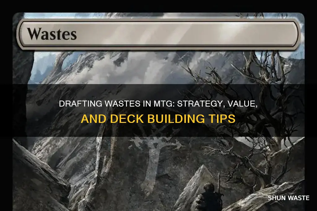 Drafting Wastes In Mtg: Strategy, Value, And Deck Building Tips | ShunWaste