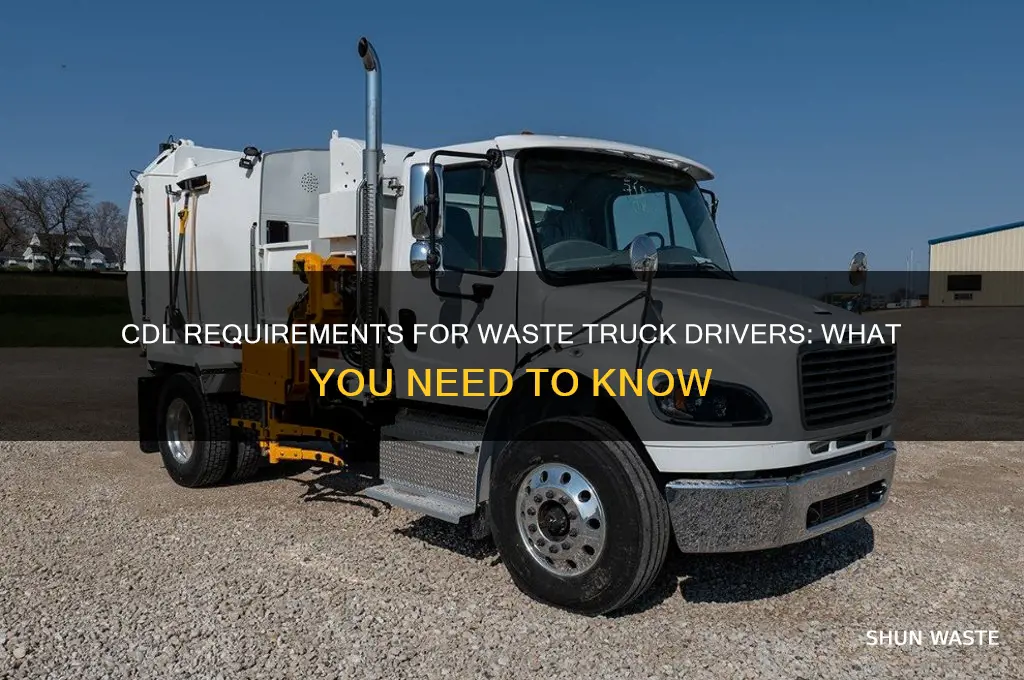 Cdl Requirements For Waste Truck Drivers: What You Need To Know | ShunWaste