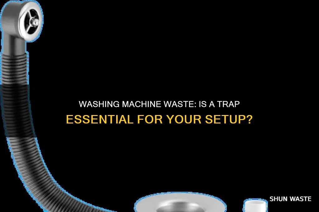 Washing Machine Waste: Is A Trap Essential For Your Setup? | ShunWaste