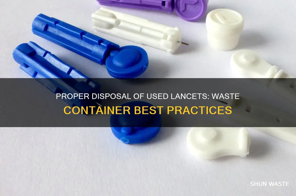 Proper Disposal Of Used Lancets: Waste Container Best Practices | ShunWaste