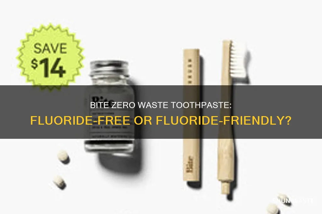 Bite Zero Waste Toothpaste: Fluoride-Free Or Fluoride-Friendly? | ShunWaste