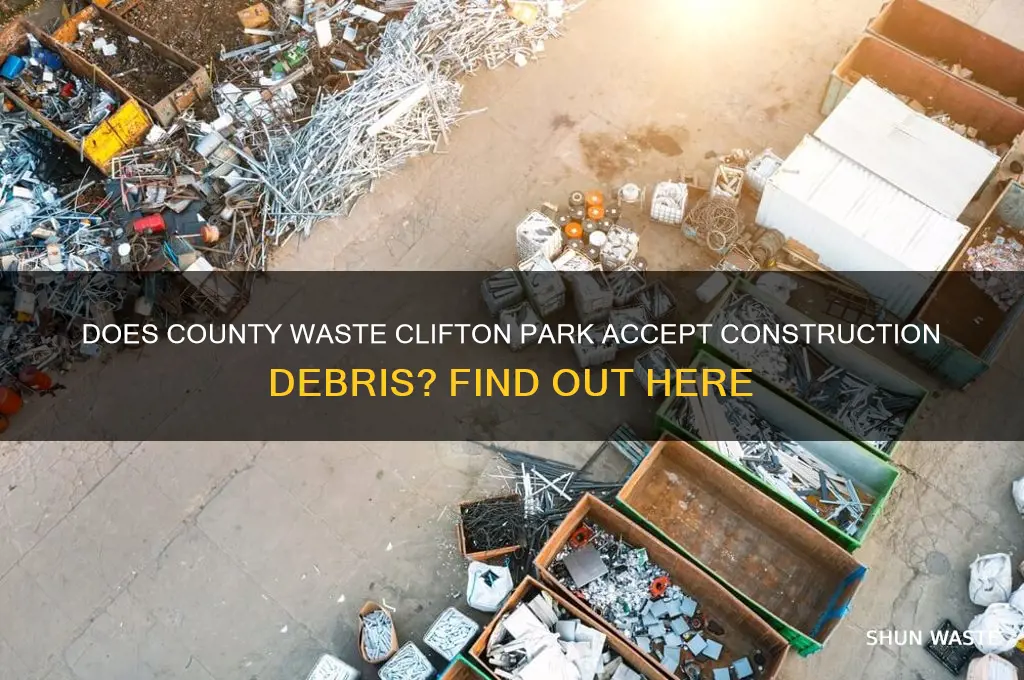 Does County Waste Clifton Park Accept Construction Debris? Find Out ...