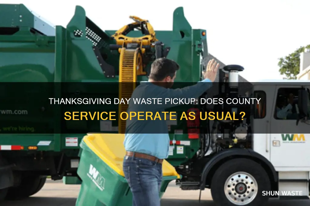 Thanksgiving Day Waste Pickup: Does County Service Operate As Usual ...