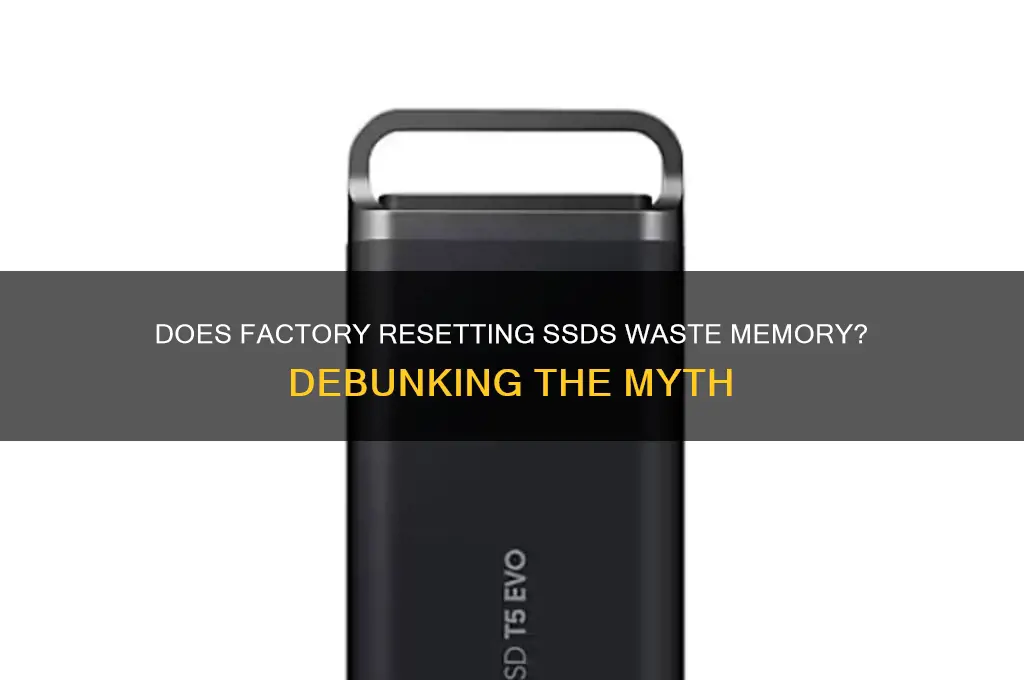 Does Factory Resetting Ssds Waste Memory? Debunking The Myth | ShunWaste