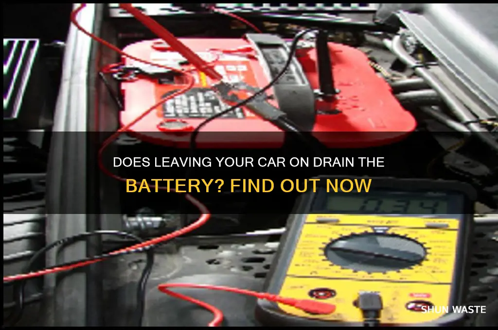 Does Leaving Your Car On Drain The Battery? Find Out Now | ShunWaste