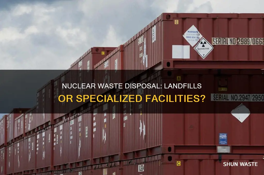 Nuclear Waste Disposal: Landfills Or Specialized Facilities? | ShunWaste