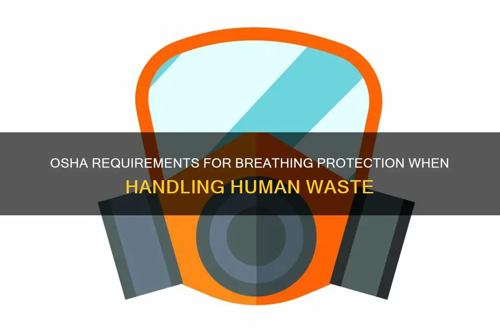 Osha Requirements For Breathing Protection When Handling Human Waste ...