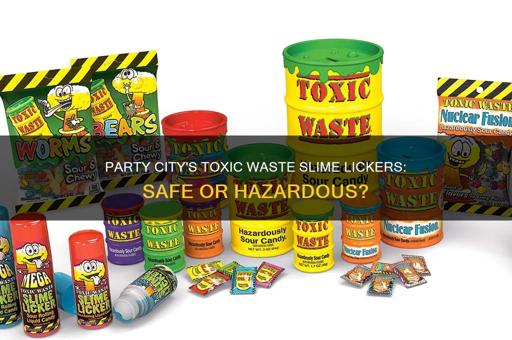 Party City's Toxic Waste Slime Lickers: Safe Or Hazardous? | ShunWaste