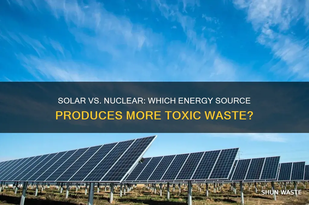 Solar Vs. Nuclear: Which Energy Source Produces More Toxic Waste ...