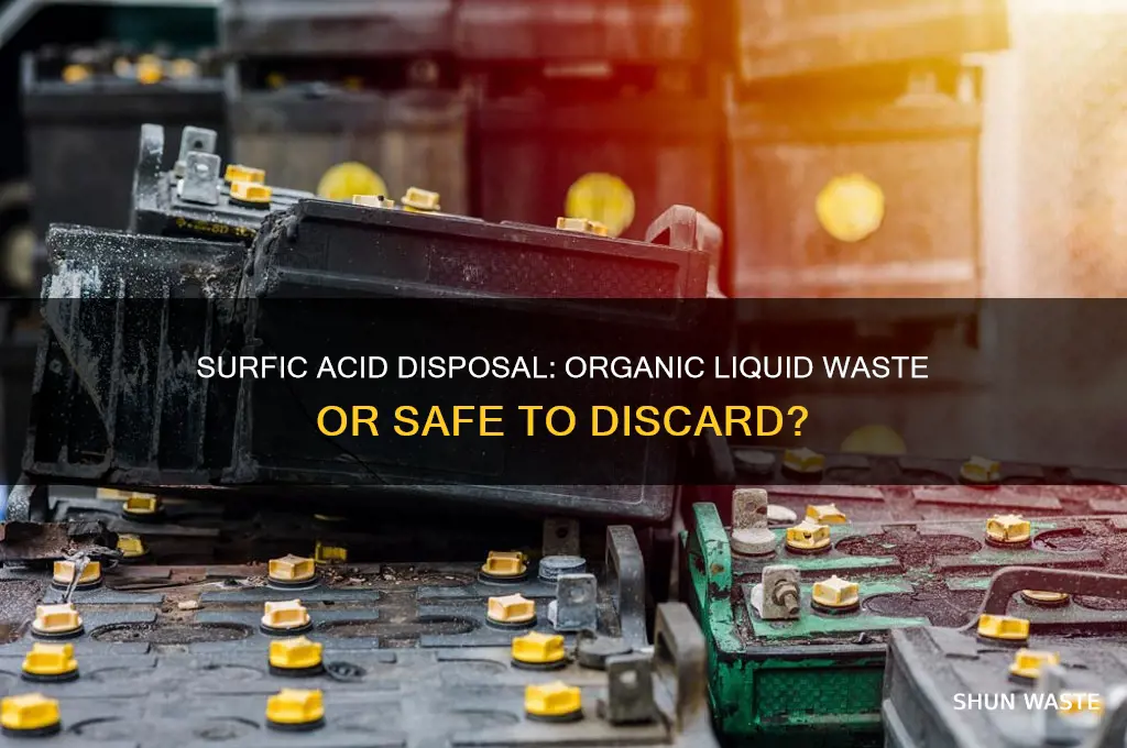 Surfic Acid Disposal: Organic Liquid Waste Or Safe To Discard? | ShunWaste