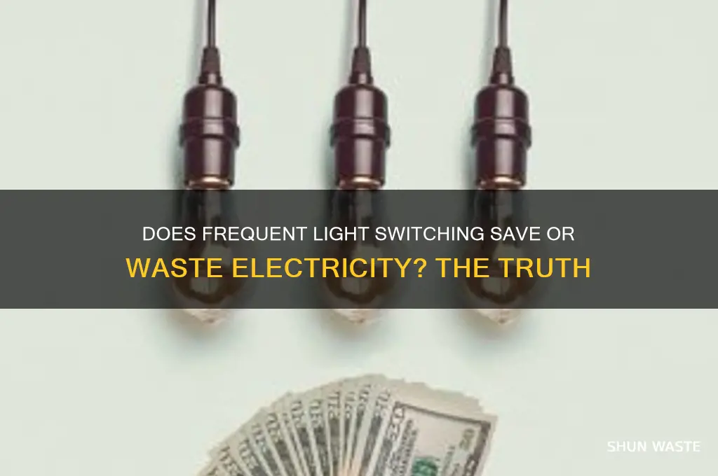 Does Frequent Light Switching Save Or Waste Electricity? The Truth ...
