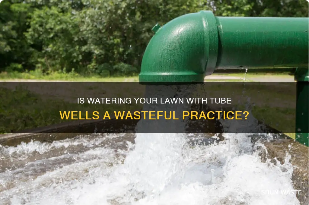 Is Watering Your Lawn With Tube Wells A Wasteful Practice? | ShunWaste