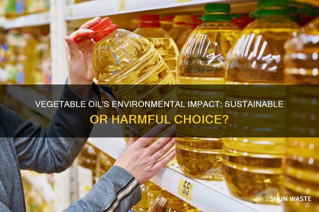 Vegetable Oil's Environmental Impact: Sustainable Or Harmful Choice ...