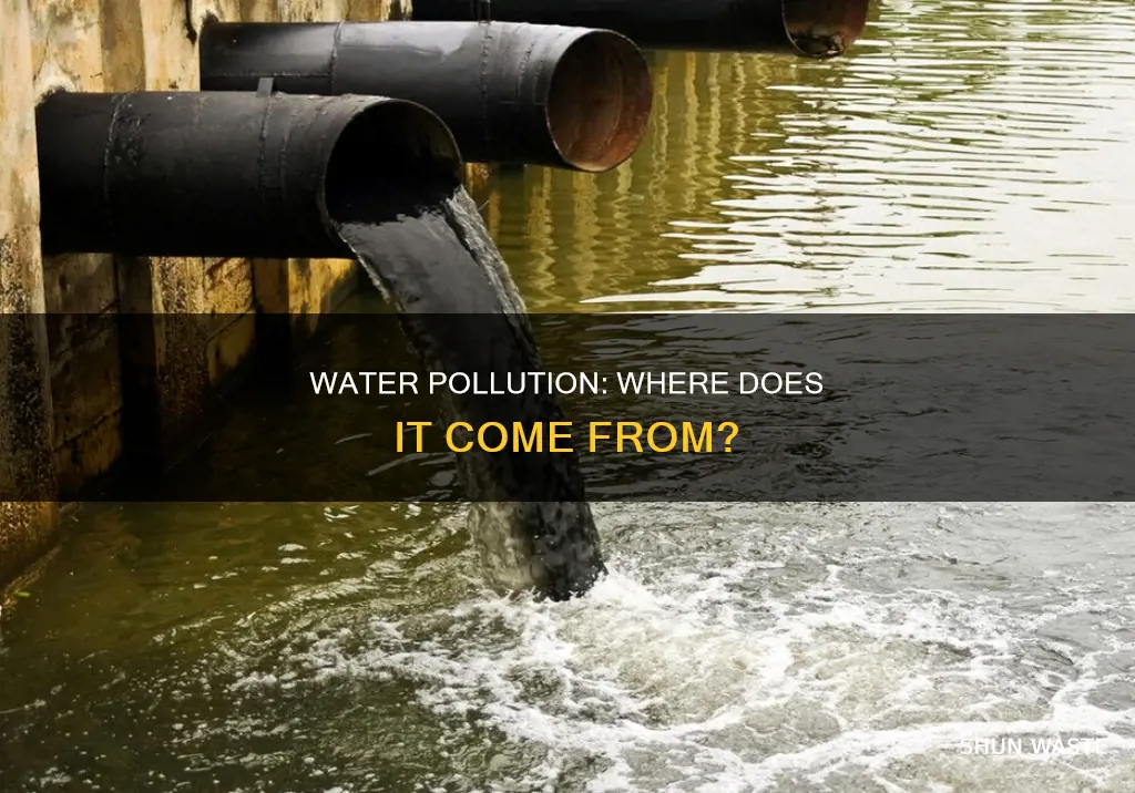 Water Pollution: Where Does It Come From? | ShunWaste