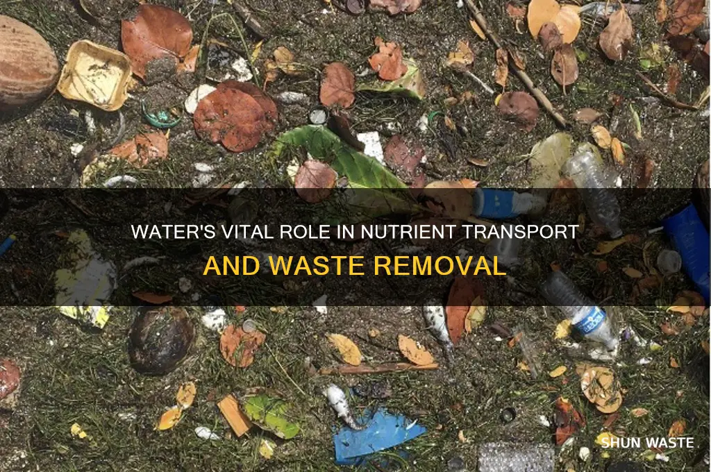 Water's Vital Role In Nutrient Transport And Waste Removal | ShunWaste